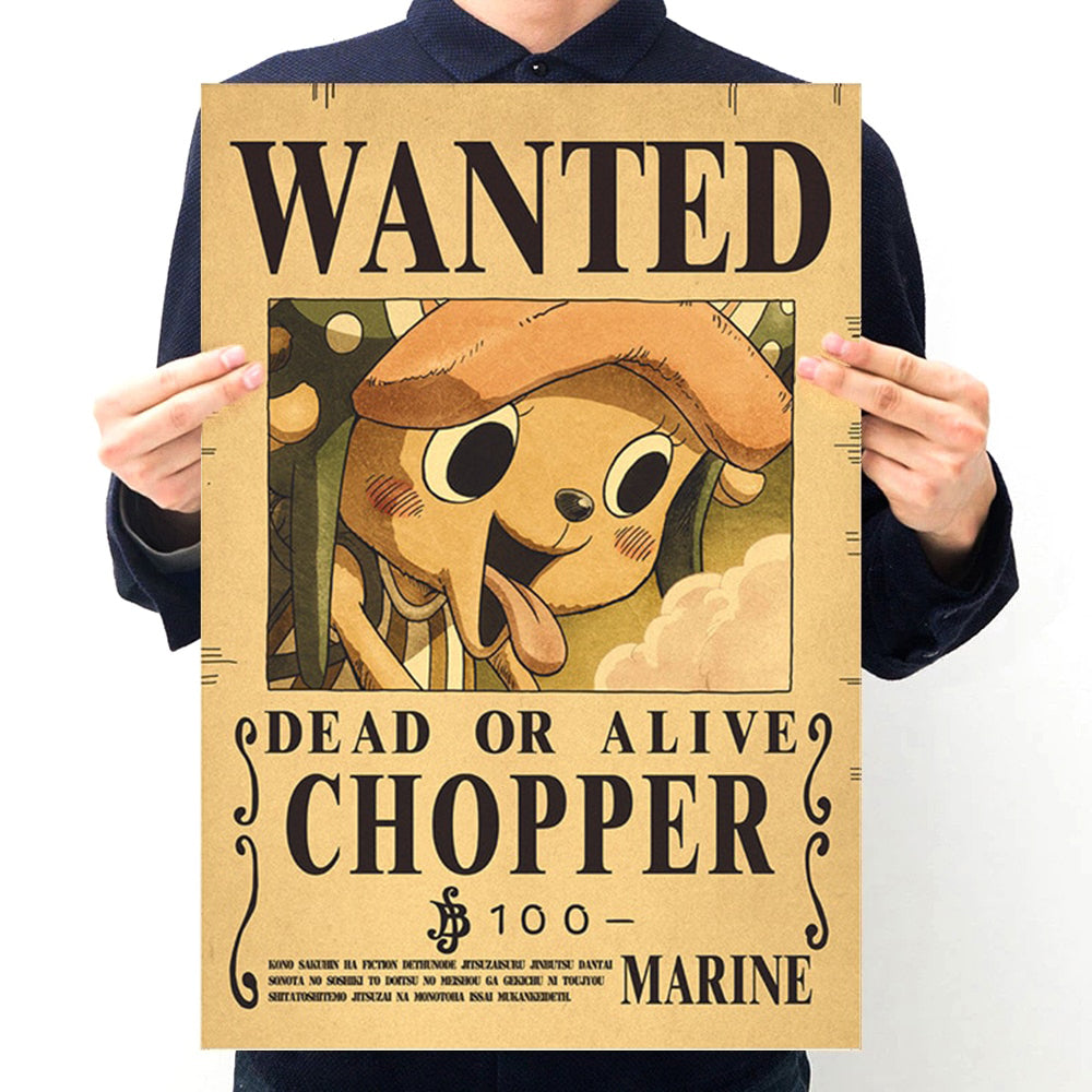 One Piece Wanted Poster - Chopper | Gear5World